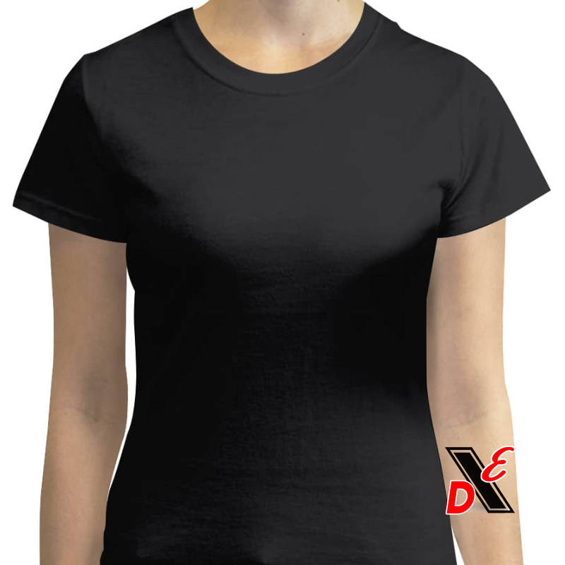 Venta > playera negra de dama > en stock